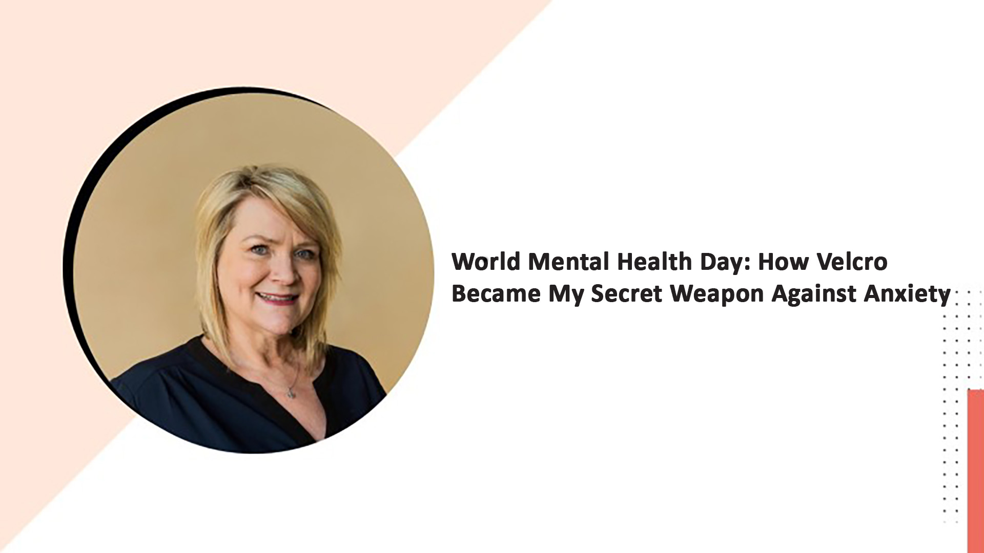 World Mental Health Day: How Velcro Became My Secret Weapon Against ...